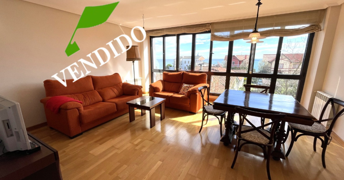 AMPLIO PISO CON VISTAS AL MAR A ESCASOS METROS DEL CENTRO DE LLANES!!. Referencia: 100138 ...